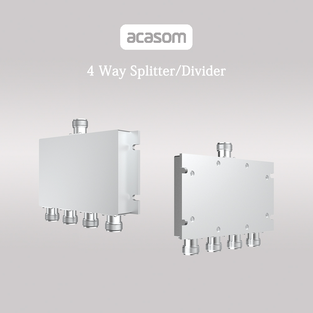 600MHz-6000MHz 4 Way Microstrip Line Splitter High Power Divider