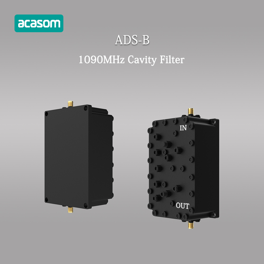 1090MHz Indoor Cavity Filter for ADS-B | ACASOM