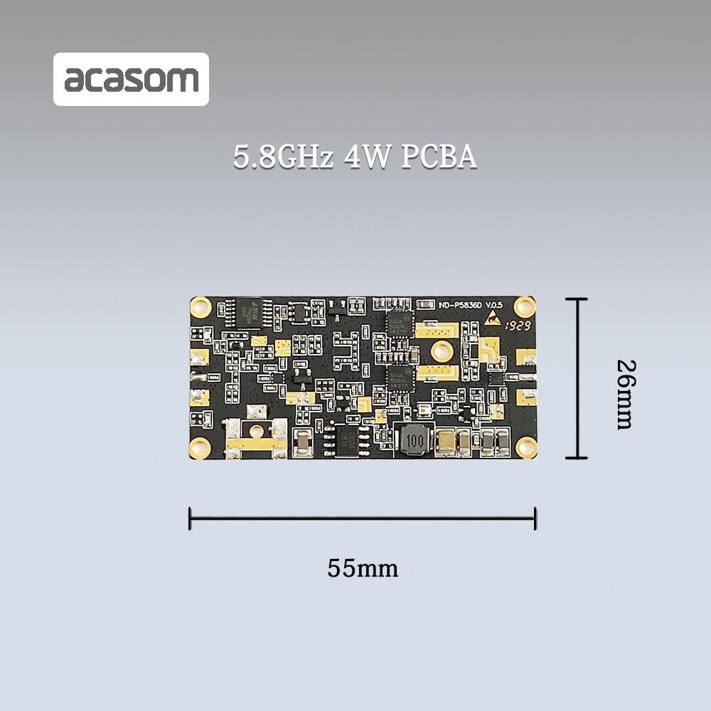 58ghz 4w Wifi Wireless Broadband Amplifier Pcba
