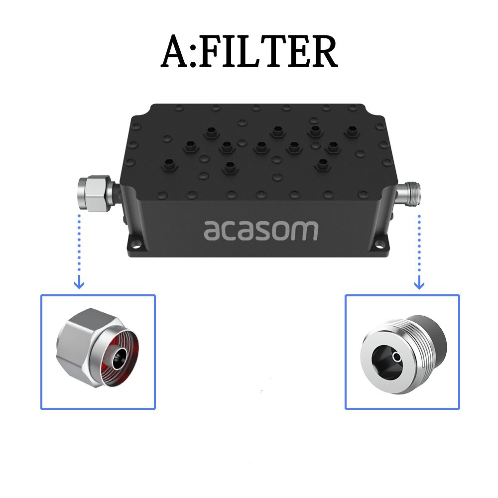 915MHz Male Female Cavity Filter for Helium Network Miner Lora Filter