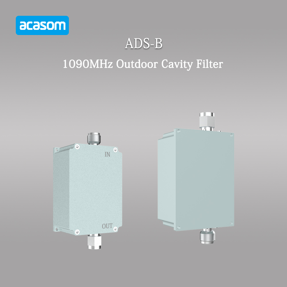 1090MHz Outdoor Cavity Filter ADS-B Flight Tracker | ACASOM