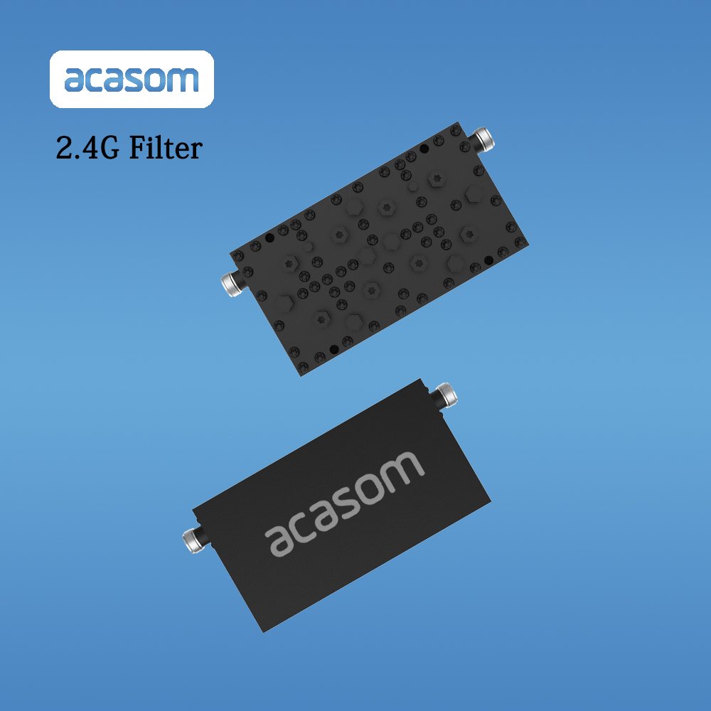 2.4GHz Indoor Bandpass 20MHz channel1 2402MHz to 2422MHz Cavity Filter