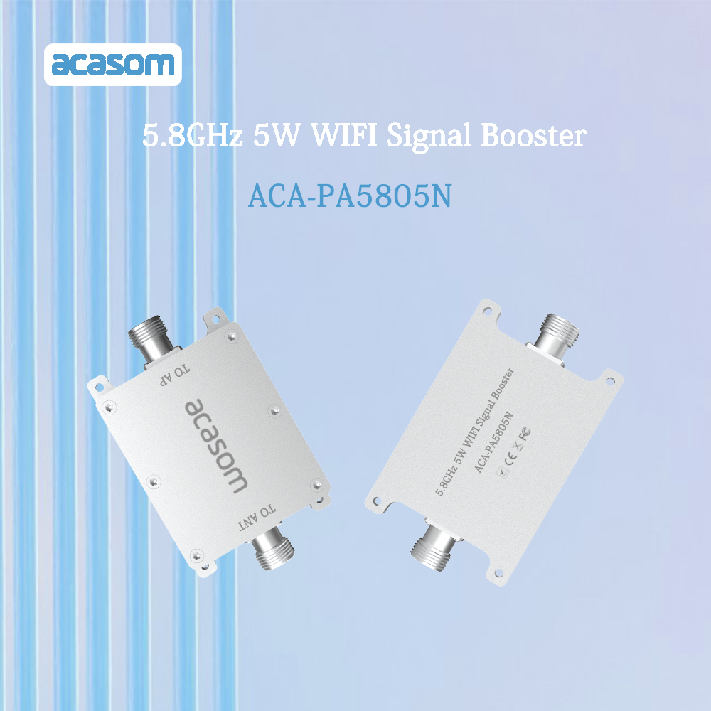 5.8GHz 5W N-Type High Power WiFi 6 Signal Booster and Range Extender