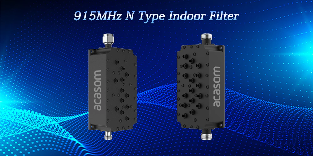 915MHz 5 Types High-Rejection Cavity Filters for Helium & LoRaWAN | ≥5