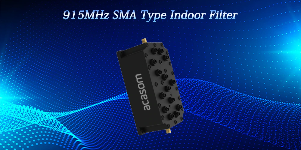 915MHz 5 Types High-Rejection Cavity Filters for Helium & LoRaWAN | ≥5