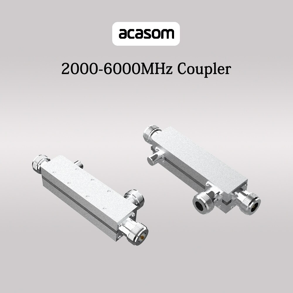 Wideband 10dB Directional Coupler From 600MHz to 6000MHz Rated to 20 W