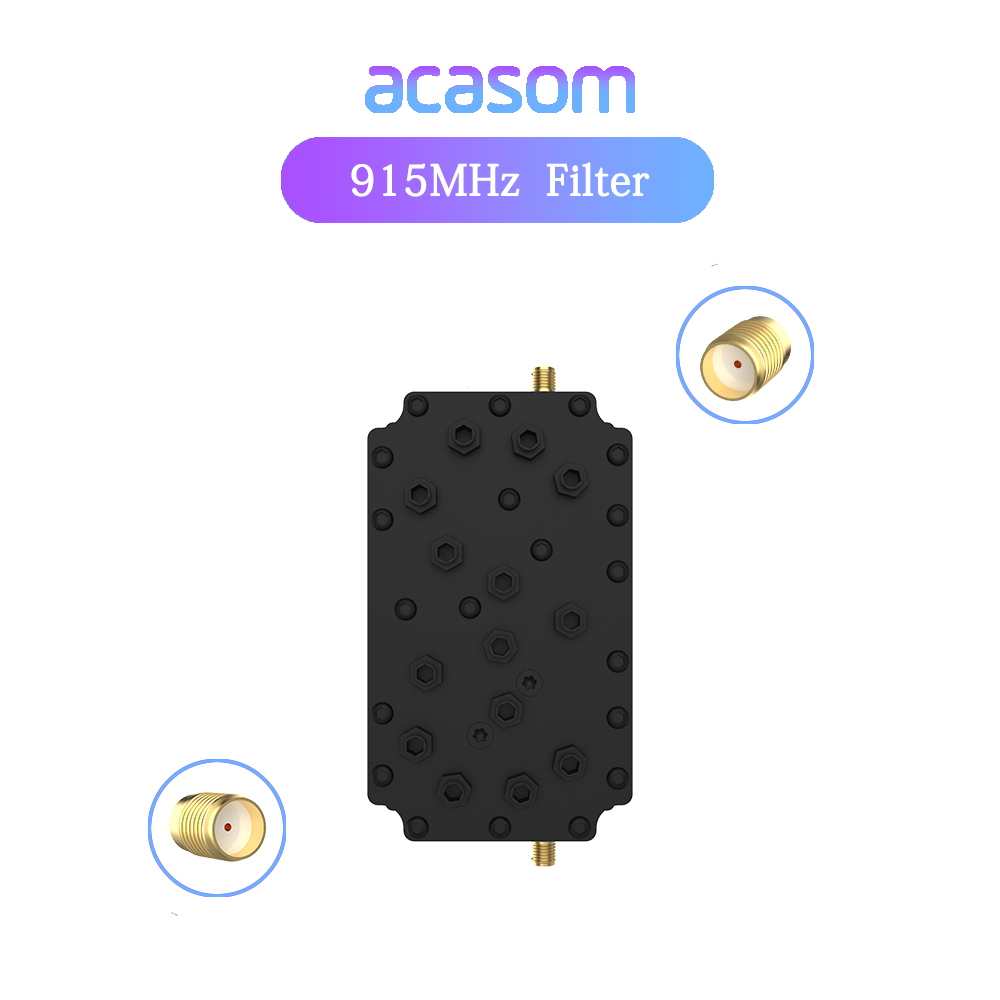 915MHz 5 Types High-Rejection Cavity Filters for Helium & LoRaWAN | ≥5