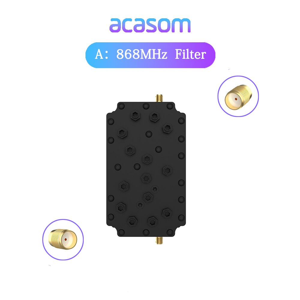 915mhz Bypass Active Filter Lora Helium Filter Signal Strength Lora Bo
