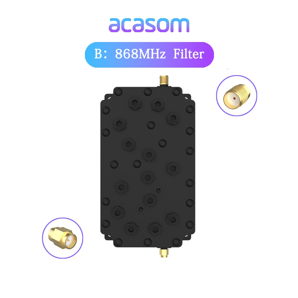 863mhz 870mhz Bypass Active Filter Lora Helium High Power Filter