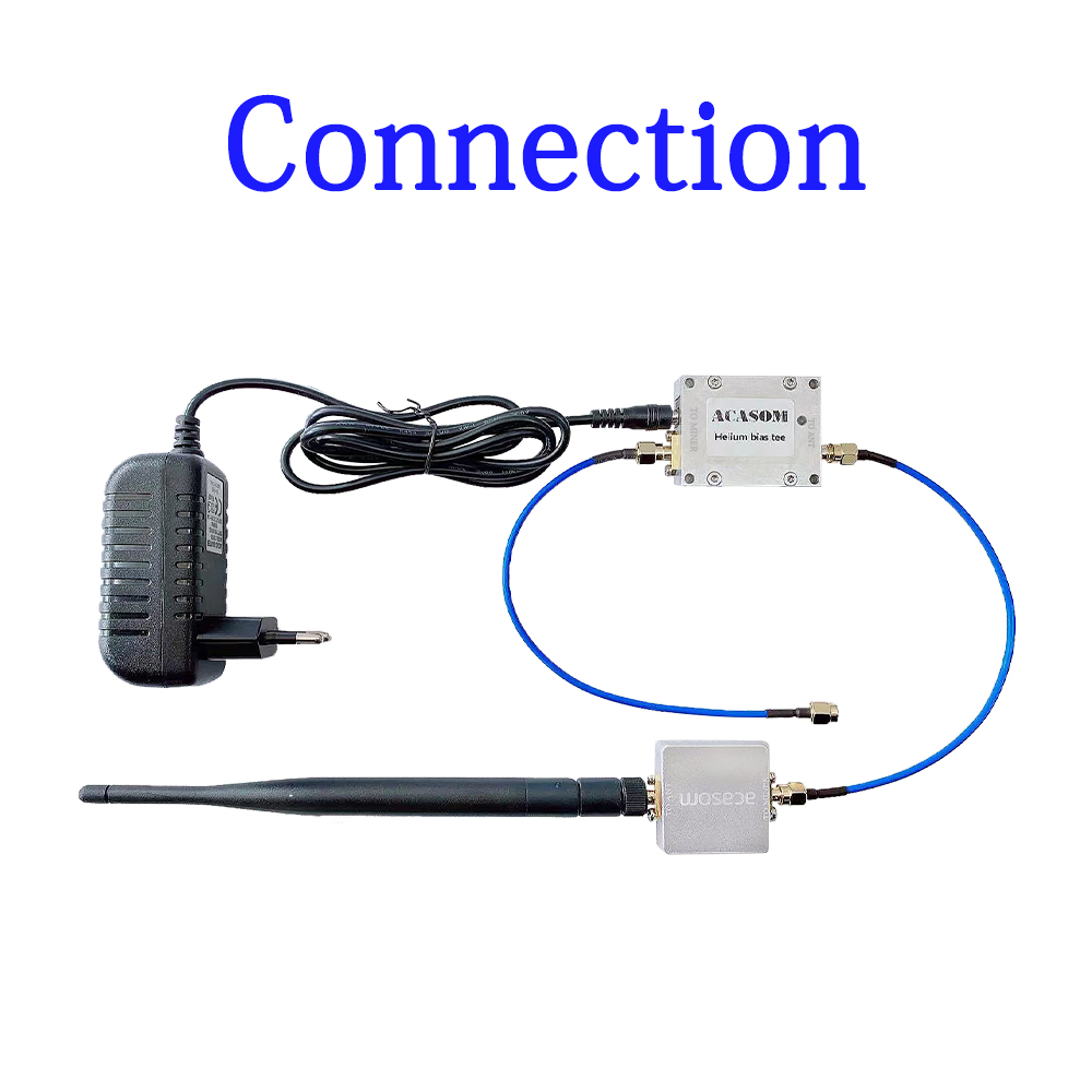 Rx 12db Tx Bypass 915mhz Miner Lora Bias Tee Helium Signal Extender 90