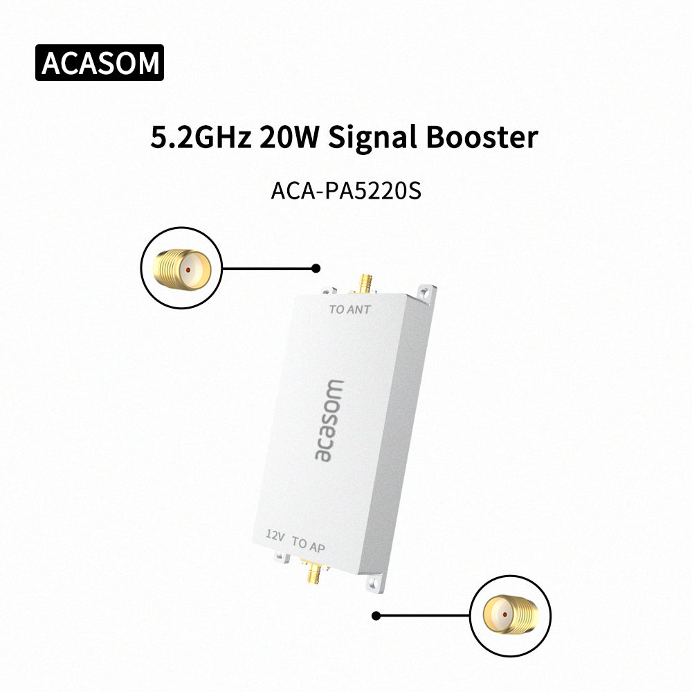 5.2GHz 20W Bi-directional Drone Signal Booster Amplifier