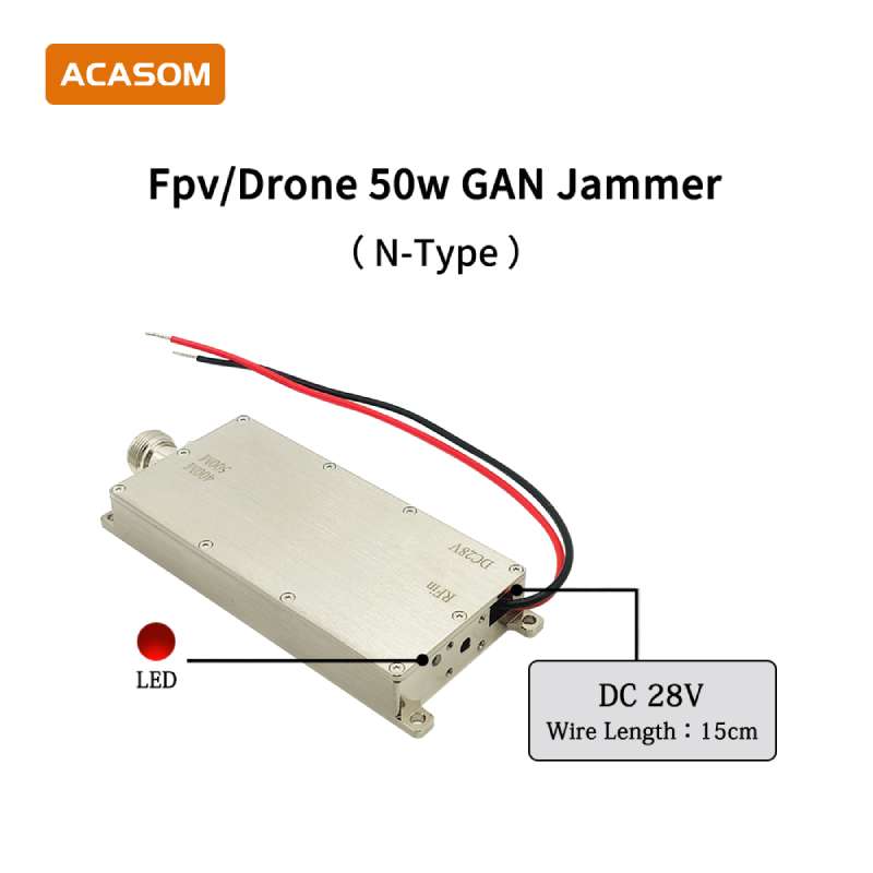 400MHz-500MHz N-type GaN High Power Jammer Blocker Module