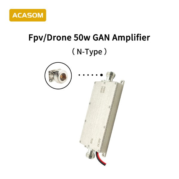 0.9GHz 50W High Power GaN Amplifier N-type | ACASOM